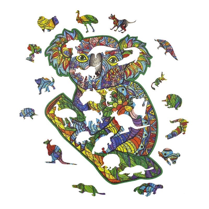 The Adorable Koala Wooden Puzzle - Сreatifwood