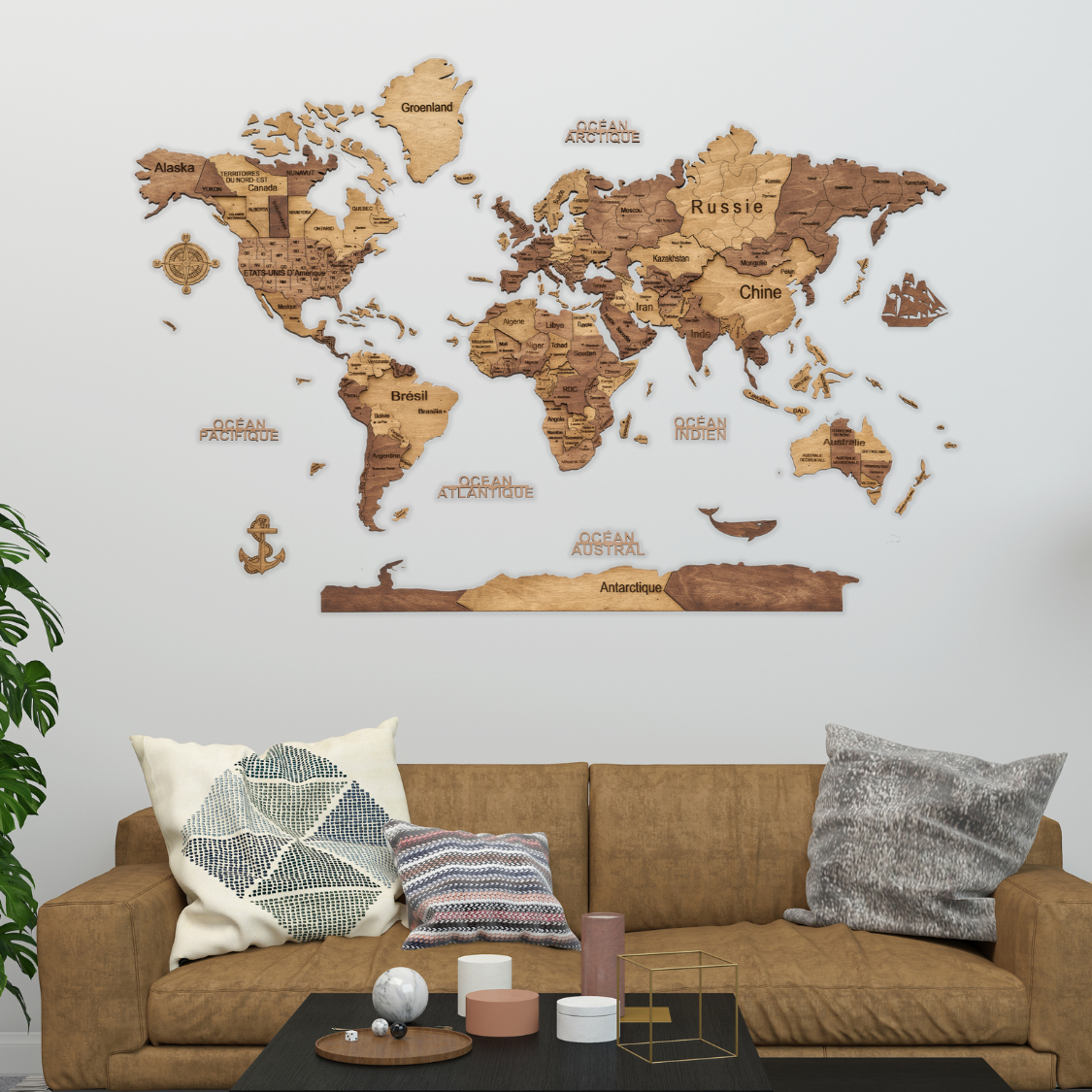 World maps | Сreatifwood