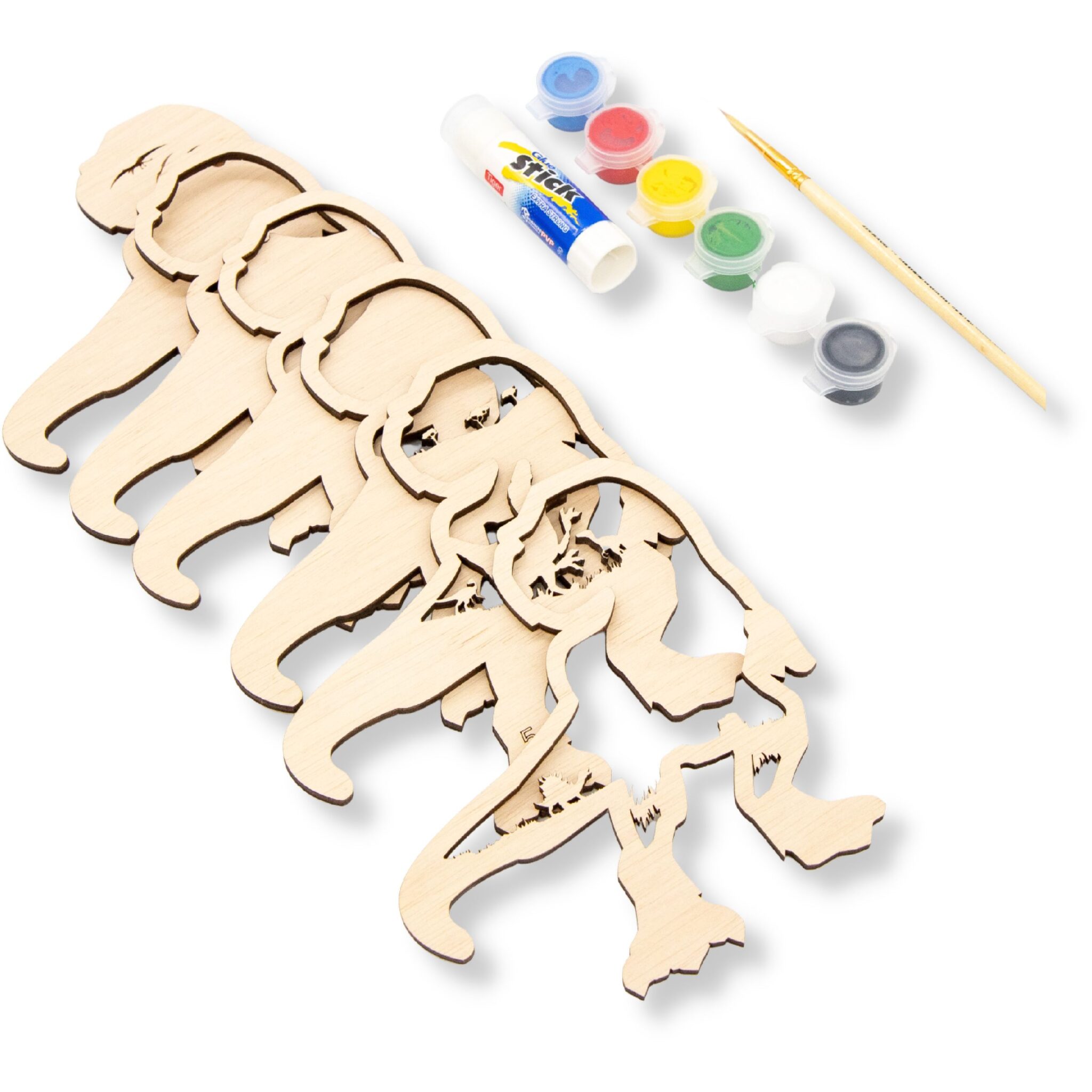 3D Wooden coloring kit | Сreatifwood